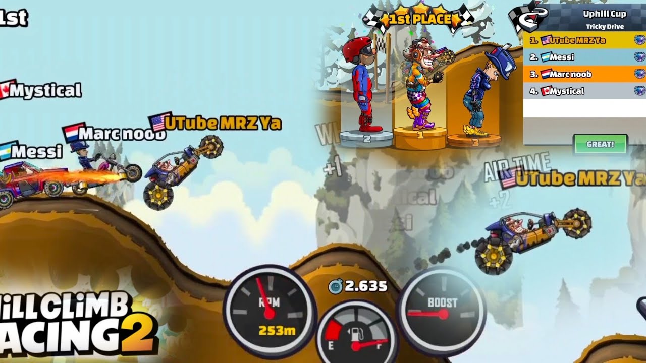 Hill Climb Racing 2 - Season Completed Racing Online Multiplayer ...