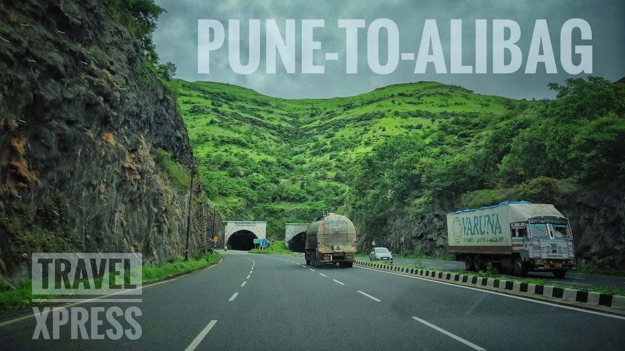 Pune to Alibag (Kokan) Thrill drive in pouring rain.. 🥶😱 - YouTube