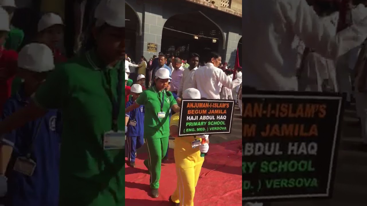 Anjuman I-Islam English primary school VERSOVA Parade. - YouTube