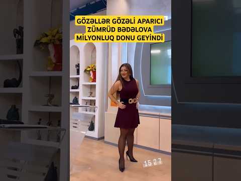 APARICI ZÜMRÜD BƏDƏLOVA👍 #shorts