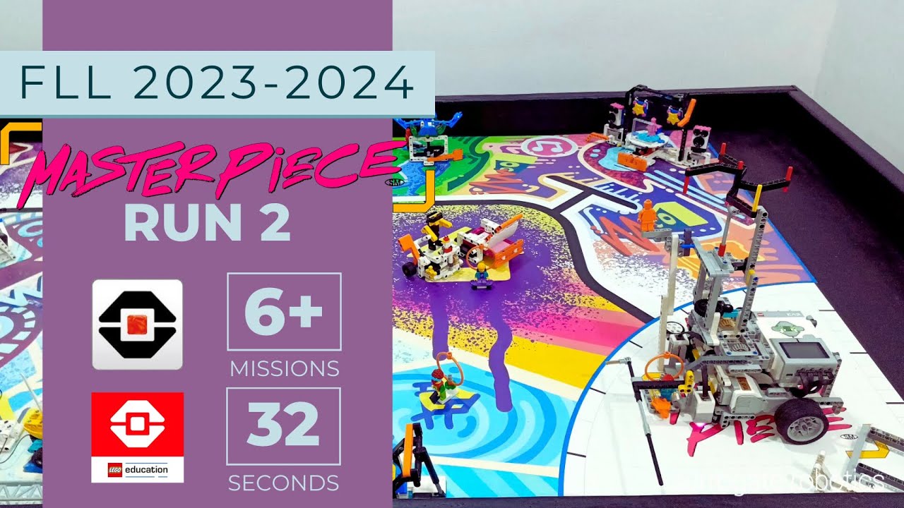 FLL 2023 2024 Masterpiece Run 2 | Ev3 - YouTube