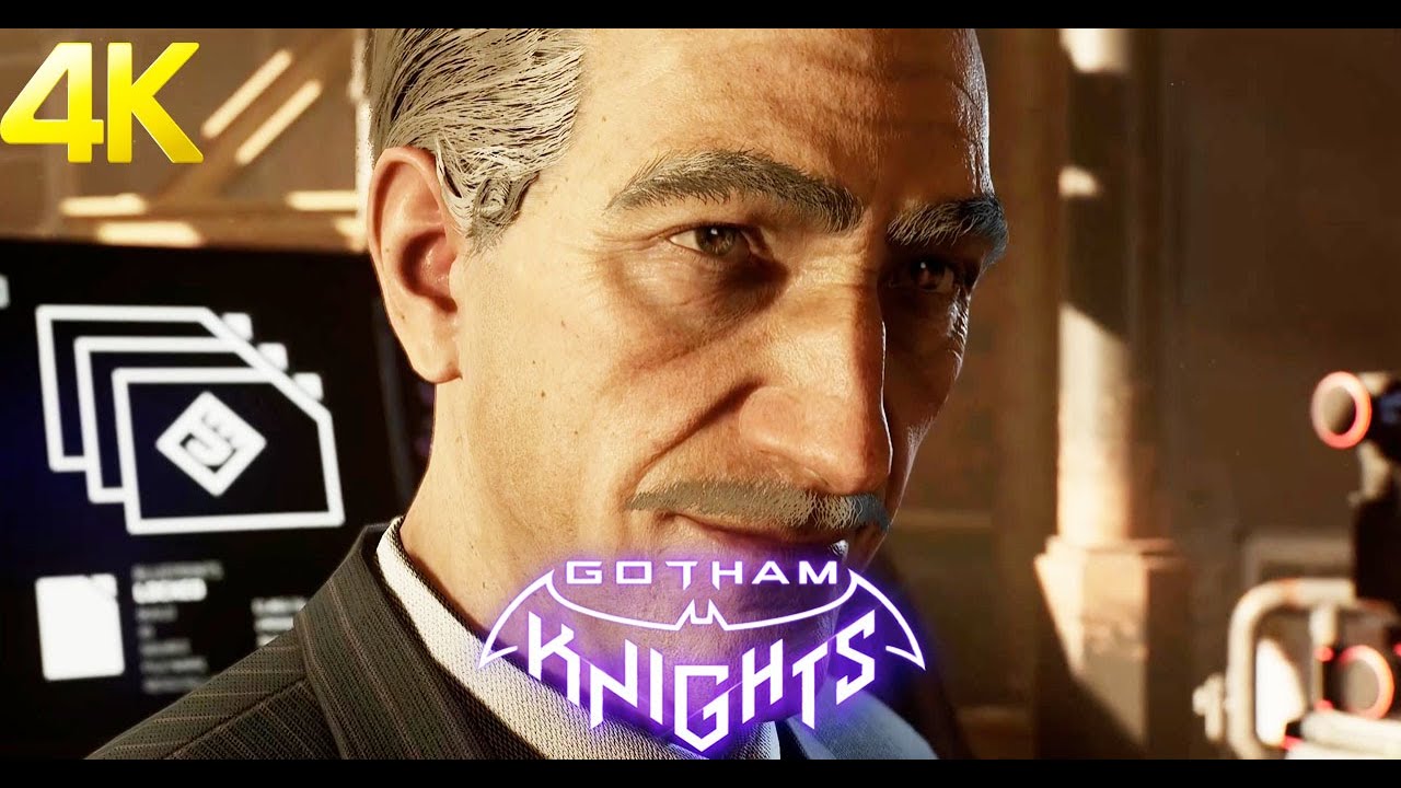 Alfred Supports Jason Todd Mourning Batman - Gotham Knights 4K Cutscene ...