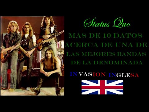 Biografia de Status Quo una de las Mejores Bandas de la Denominada Invasion Inglesa