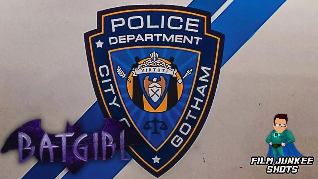 Batgirl Movie Set Photos Show GCPD Logo - Film Junkee Shots - YouTube