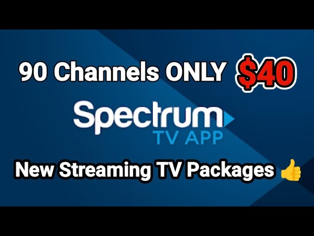 Spectrum Tv Charter Launches New Spectrum TV App With Up To 300 Live