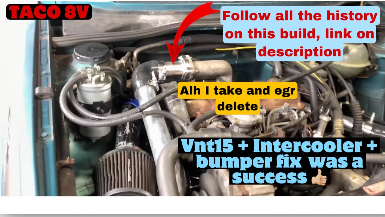 Vw Mk2 turbo vnt15 check description - YouTube