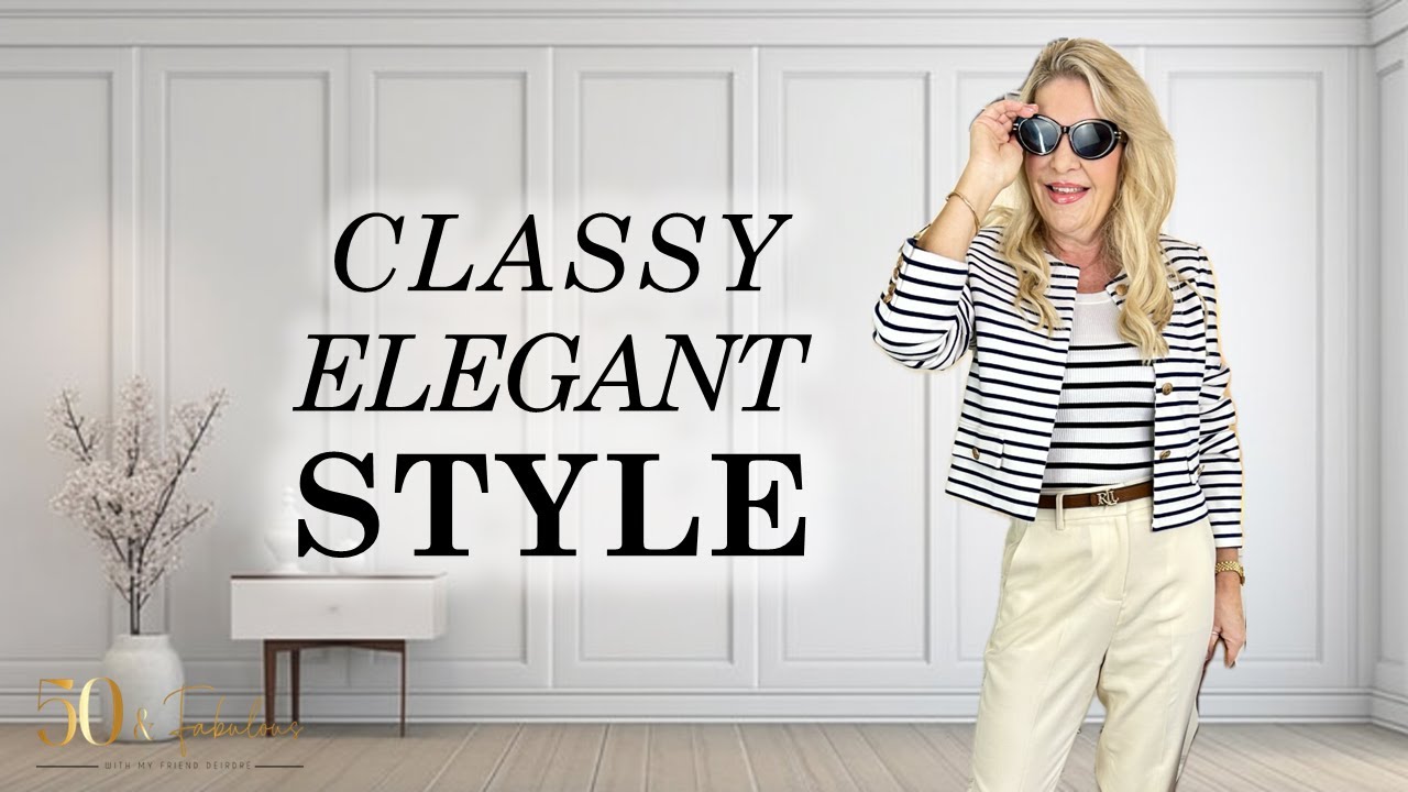7 OUTFIT IDEAS FOR A CLASSIC ELEGANT LOOK - YouTube