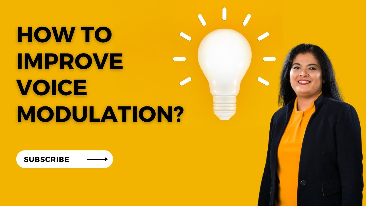 How to improve voice modulation? - YouTube