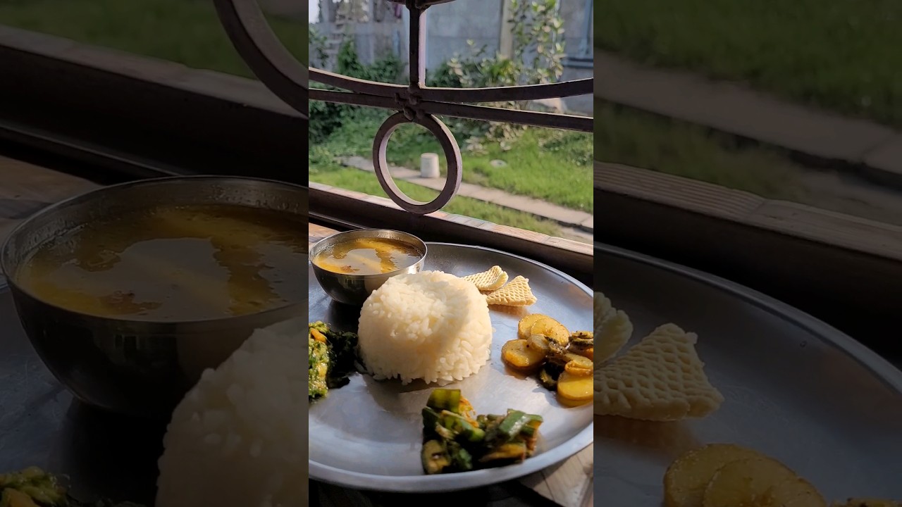 Lunch Thali#shorts#ytshorts#viral - YouTube