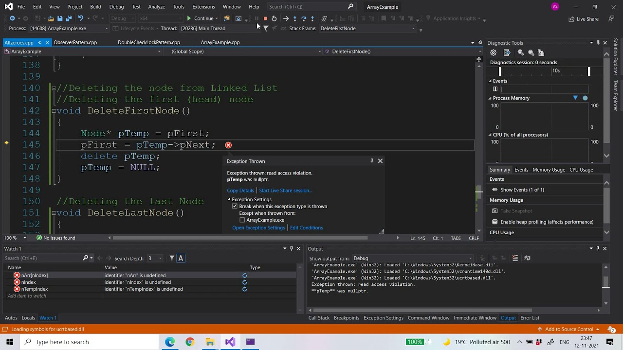 Linked List Part 8 Delete First And Last Node From A Linked List Linked List Part 8 Delete First And Last Node From A Linked List