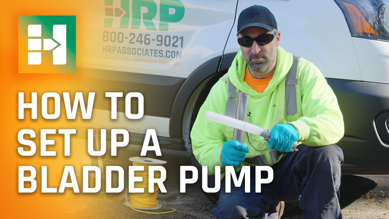 How To: Set Up a Bladder Pump For Low Flow Sampling - YouTube