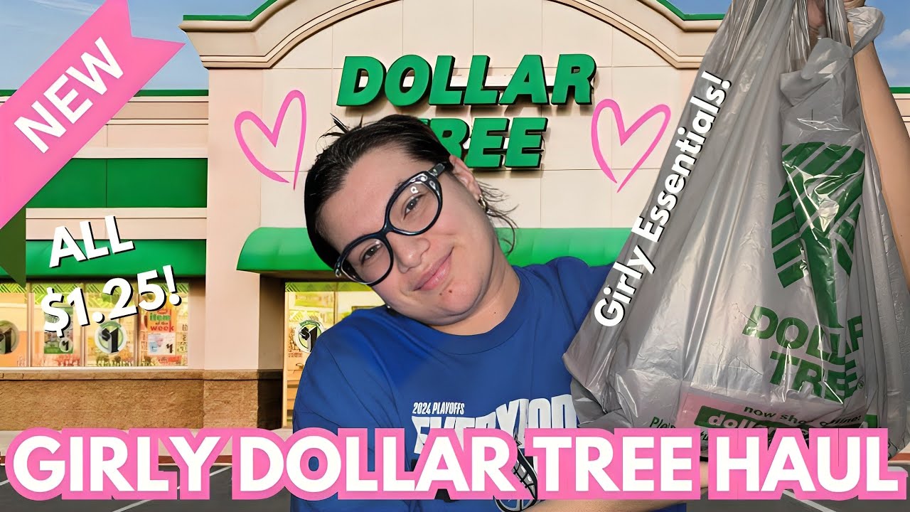 Girly Dollar Tree Haul 💘 | NEW Finds and Hidden Gems! - YouTube