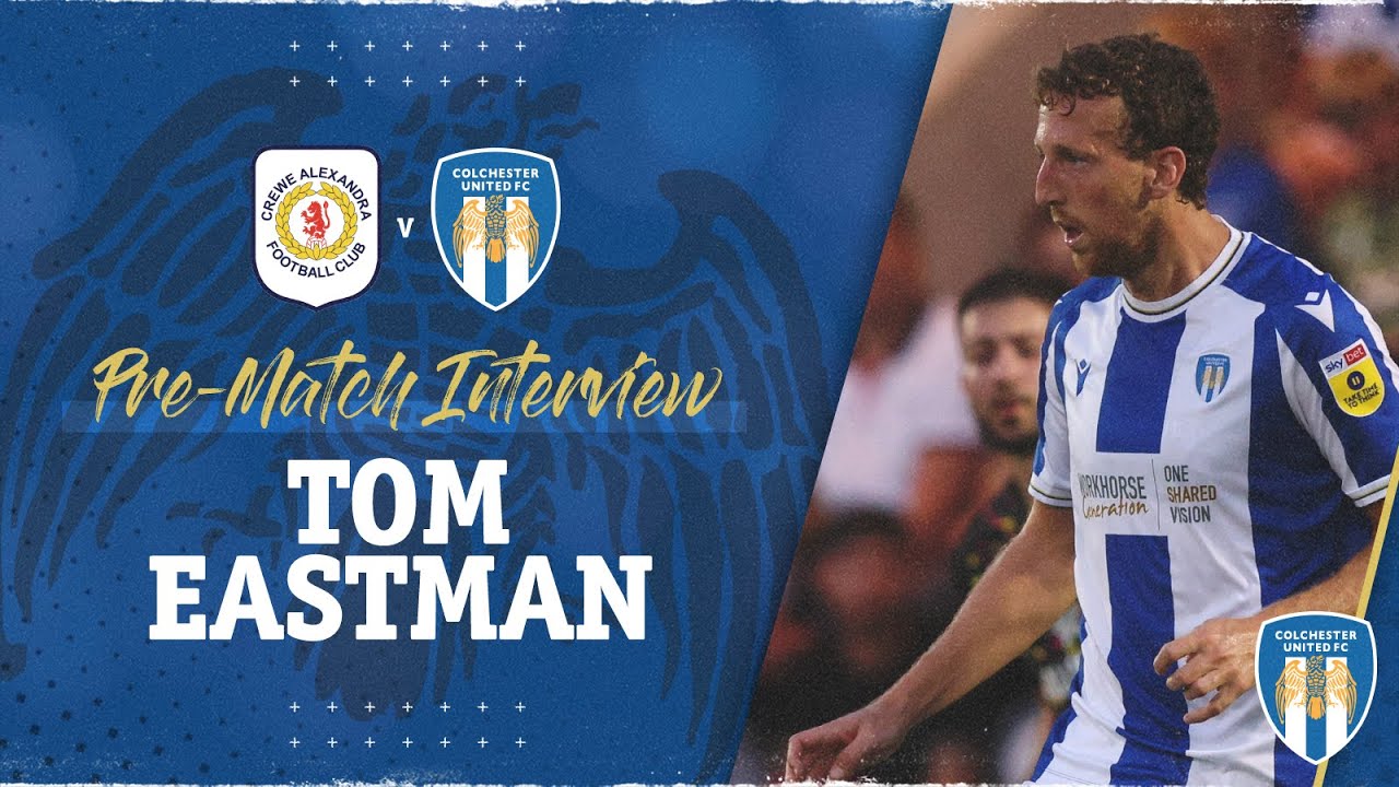 Interview | Tom Eastman Pre Crewe - YouTube