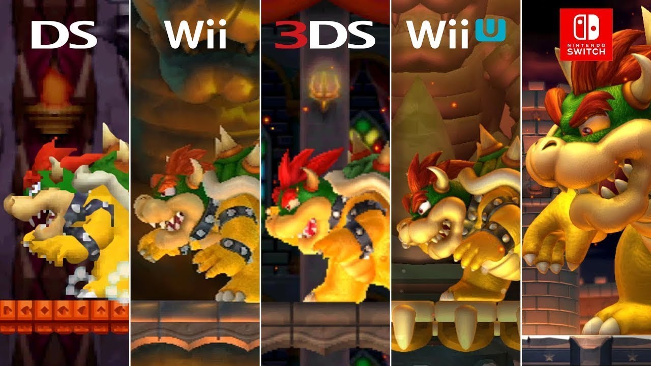 Evolution of Final Boss New Super Mario Bros. (2006-2019) - YouTube