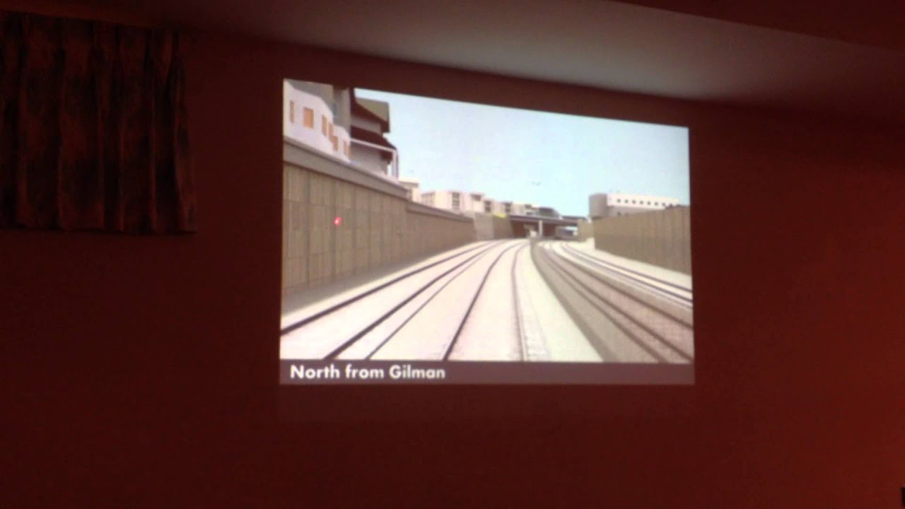 Green Line Extension simulation - YouTube