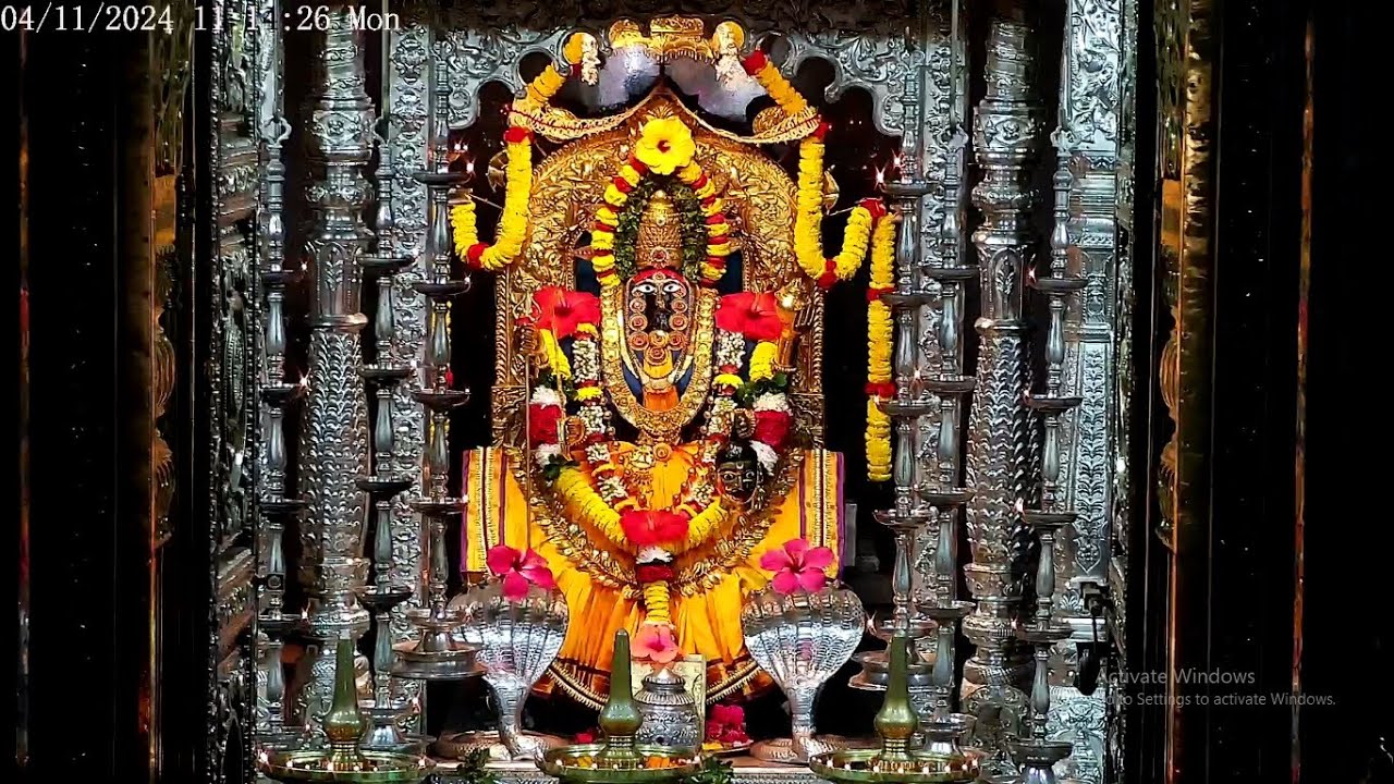 Shree Mahalasa Narayani Mahalasa Alankar & MahamangalArati 04th Nov ...