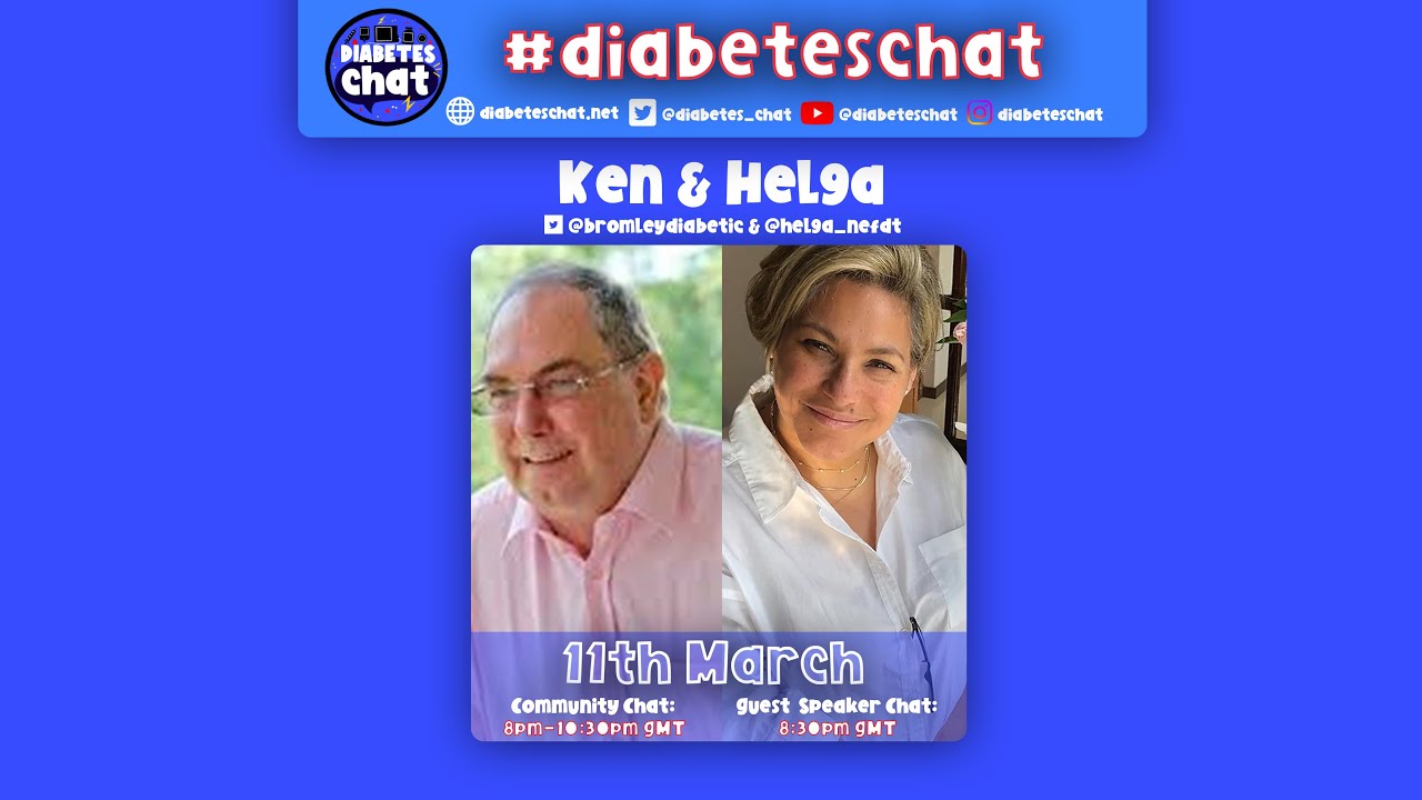 #diabeteschat Type 2 Diabetes Chat with Ken & Helga - YouTube