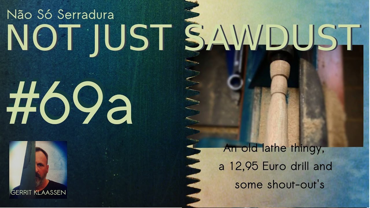 #69a An Old lathe thingy, a 12,95 Euro drill and some shout-out's - YouTube