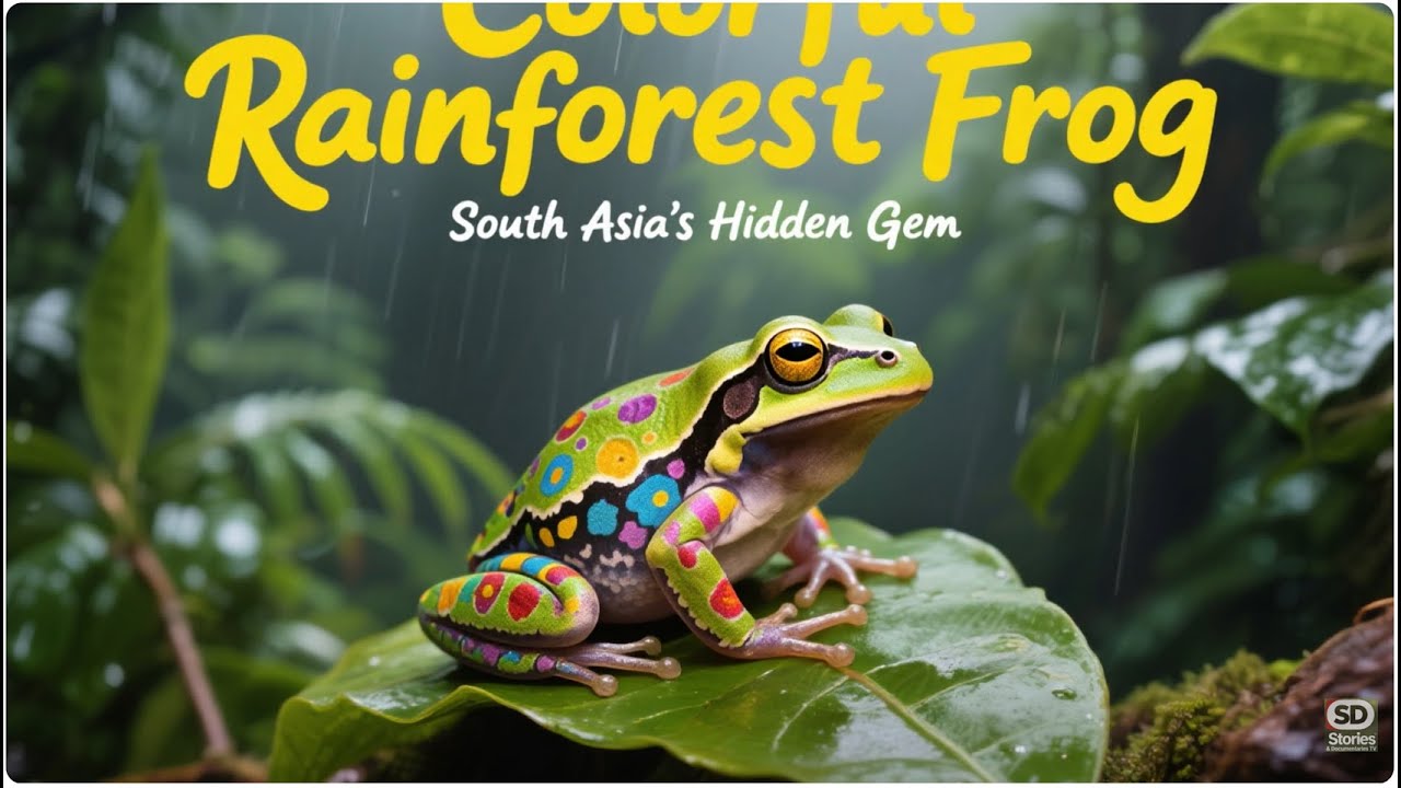 Resplendent Bush Frog | Beast challenge Stories - YouTube
