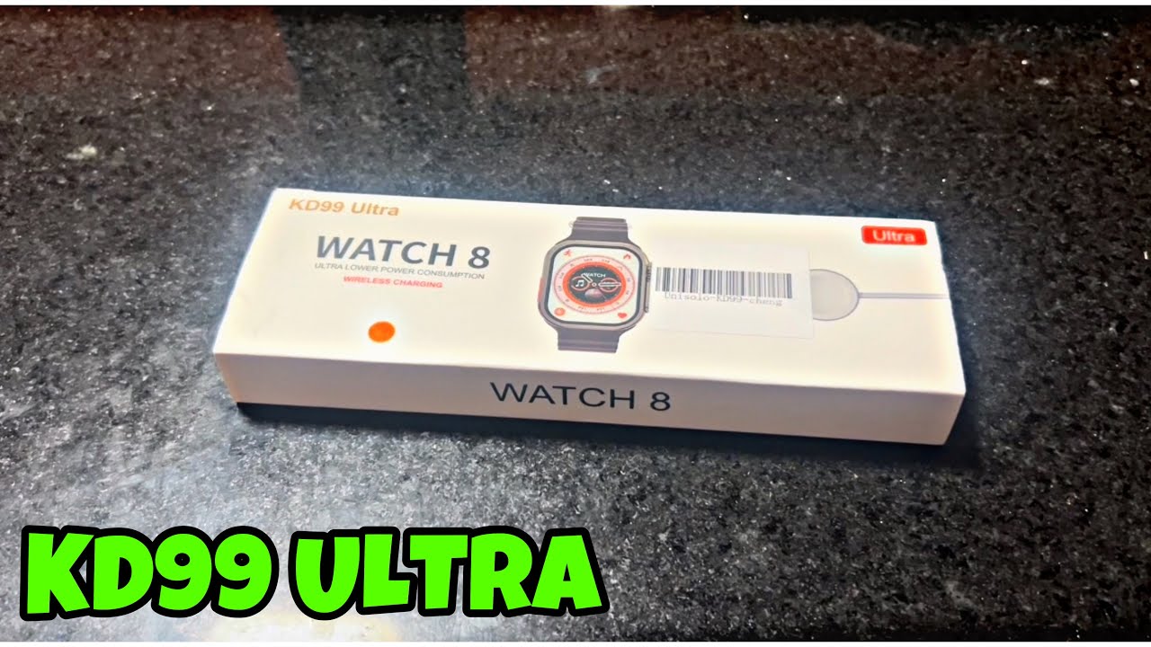 SMARTWATCH KD99 ULTRA WATCH 8 UNBOXING - YouTube
