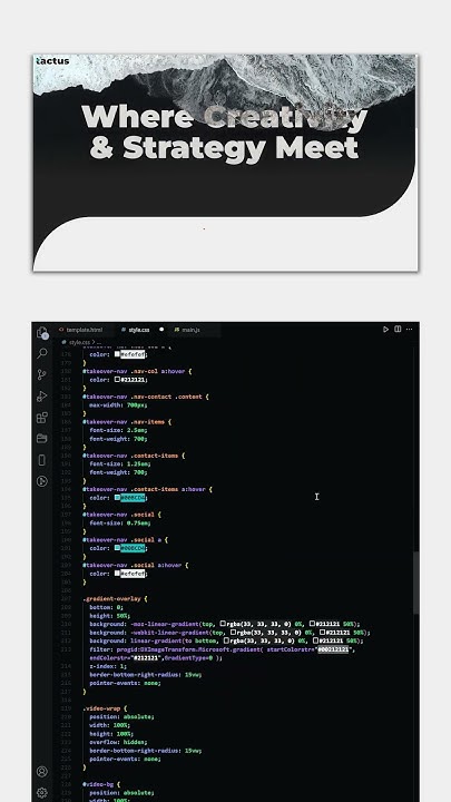 Animated Hero Section Htmlcssjs Development Programming Developmenttips Code Youtube