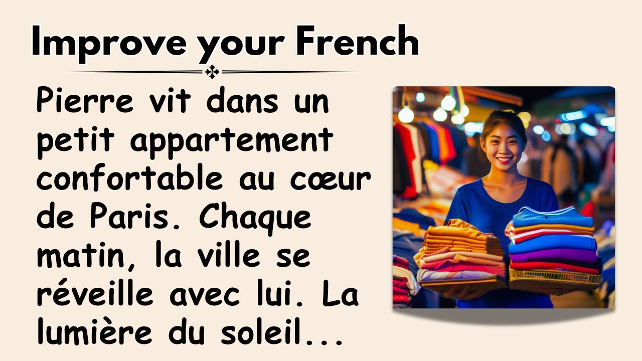 French Stories for Beginners | Level Up A1 - A2 | French Listening ...
