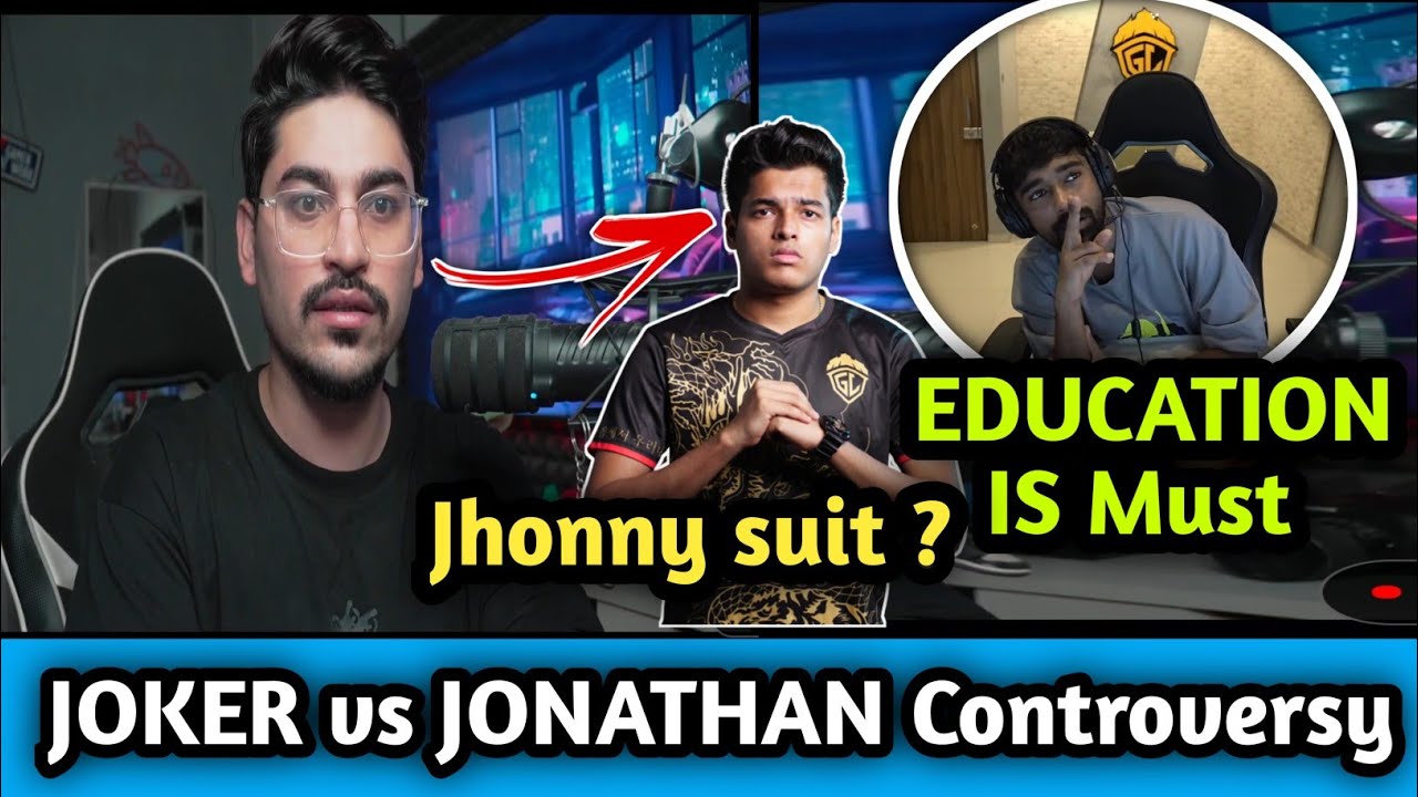Joker on Jonathan Controversy | Reply to Neyoo - YouTube