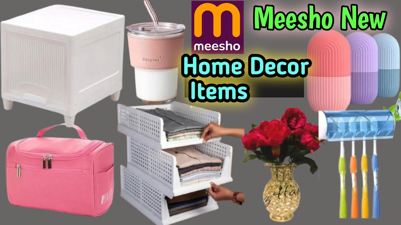*Huge* MEESHO Haul | Meesho New Home Decor Items Unboxing | Meesho Home ...