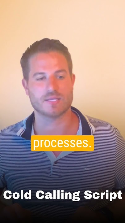 Cold Call Script - YouTube
