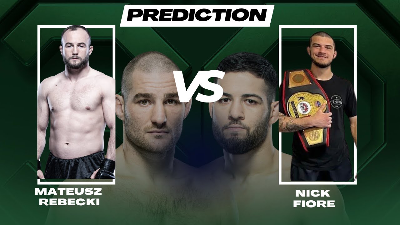 UFC Fight Night - Strickland vs. Imavov | Mateusz Rebecki vs Nick Fiore ...