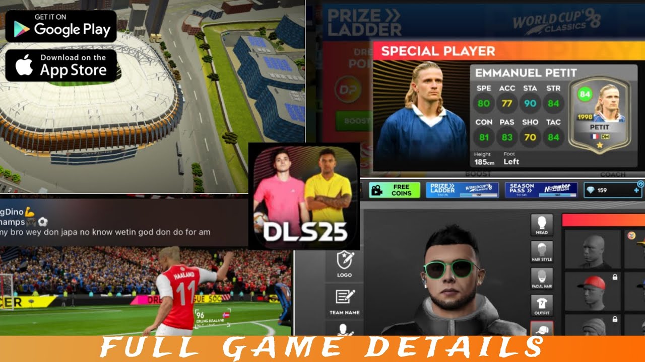 Dls2025 features 🔥 | full game features #dreamleaguesoccer2025 #Dls2025 ...