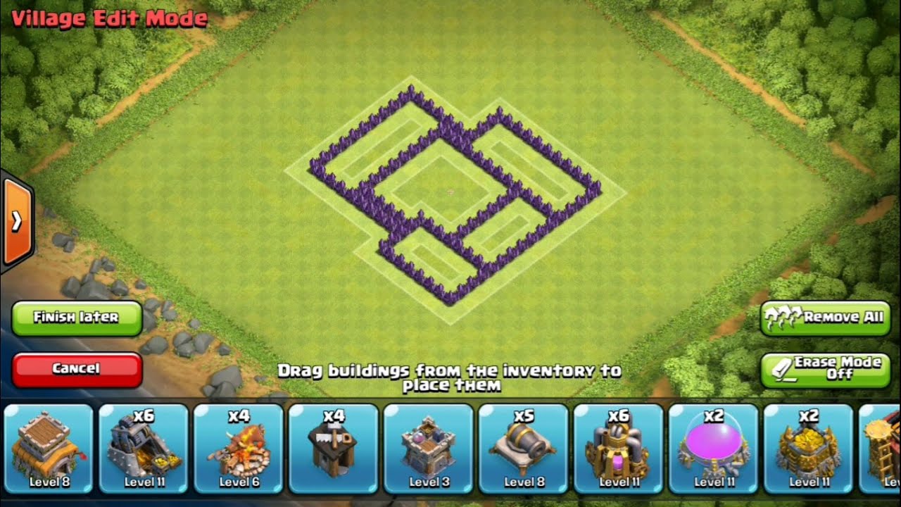 Clash Of Clan - Best TH 5 Defence Base #1 - YouTube