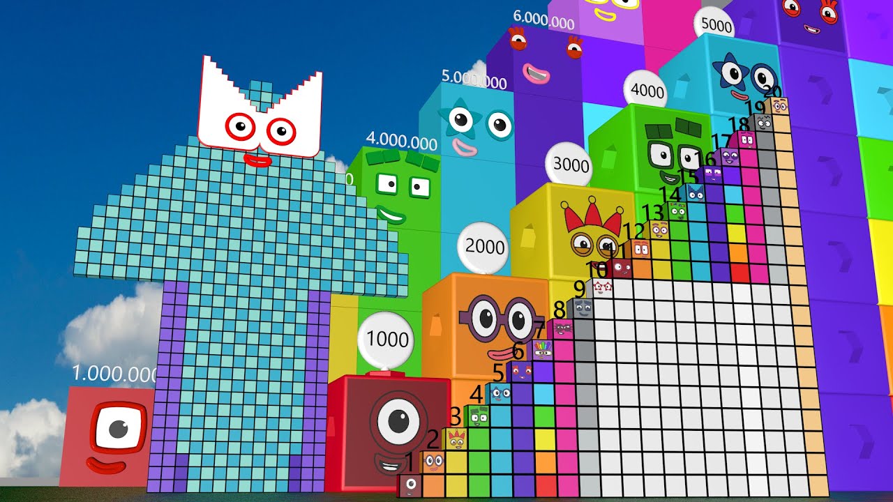 Numberblocks Fun: Unlock Huge Numbers & Amazing Counting Secrets! - YouTube