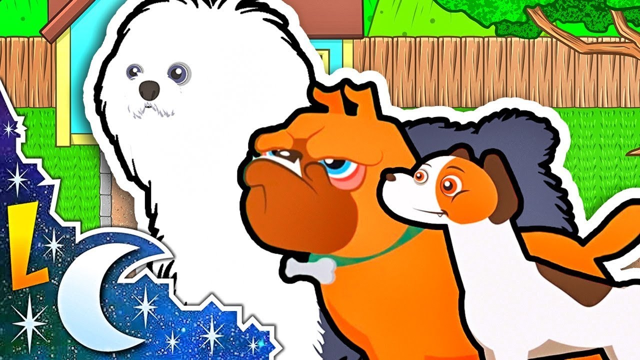 Tres Perritos Guau Guau Guau | Canciones infantiles | Lunacreciente ...
