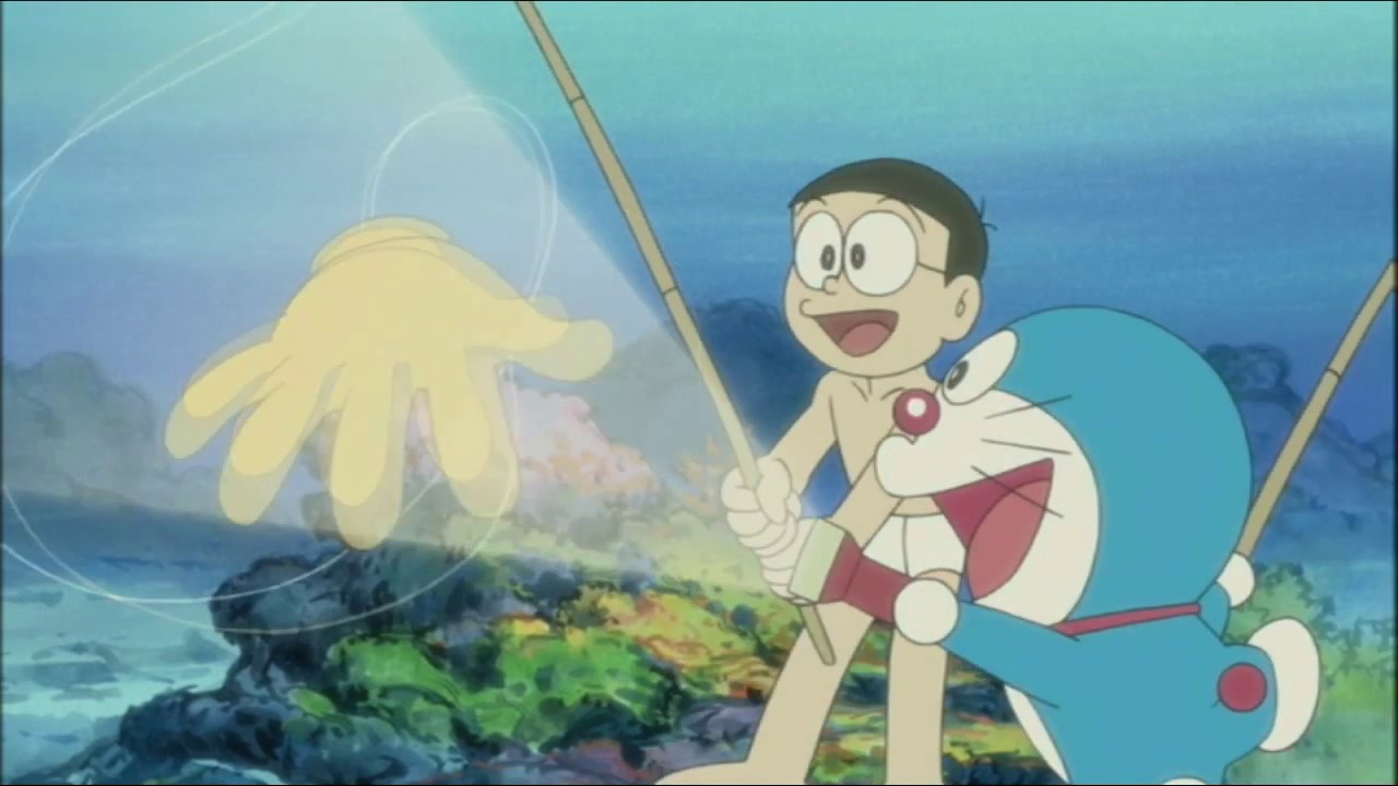 Doraemon Pesca De Andar Por Casa - YouTube