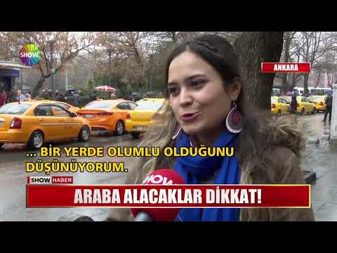 Araba alacaklar dikkat!