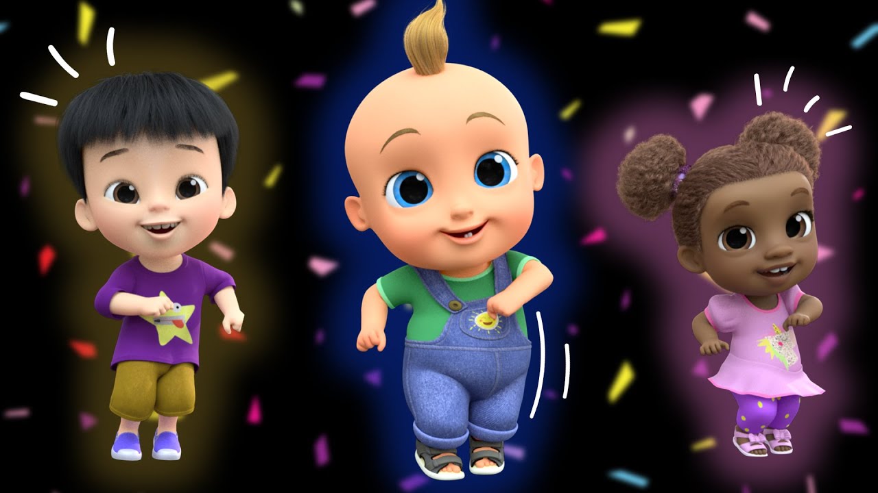 Baby Dance Party: Colorful Sensory Fun for Little Ones - YouTube