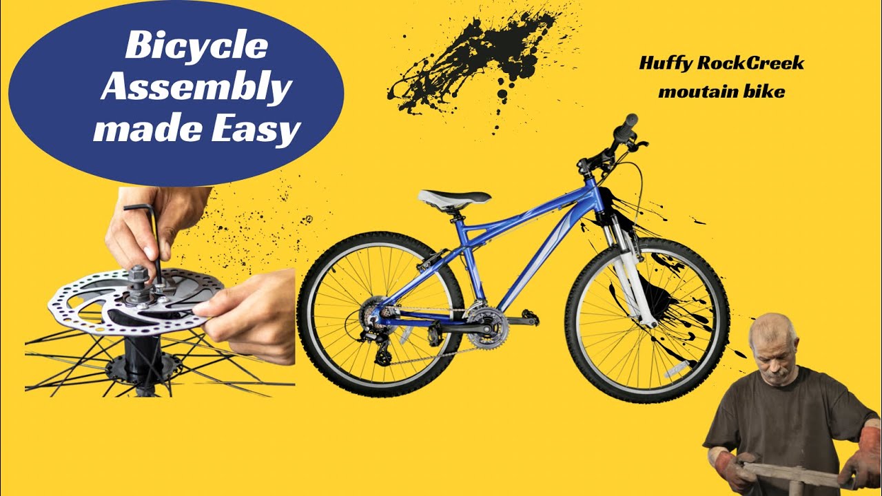 Bicycle assembly made easy | Huffy Rock creek bike | Mountain bike ...