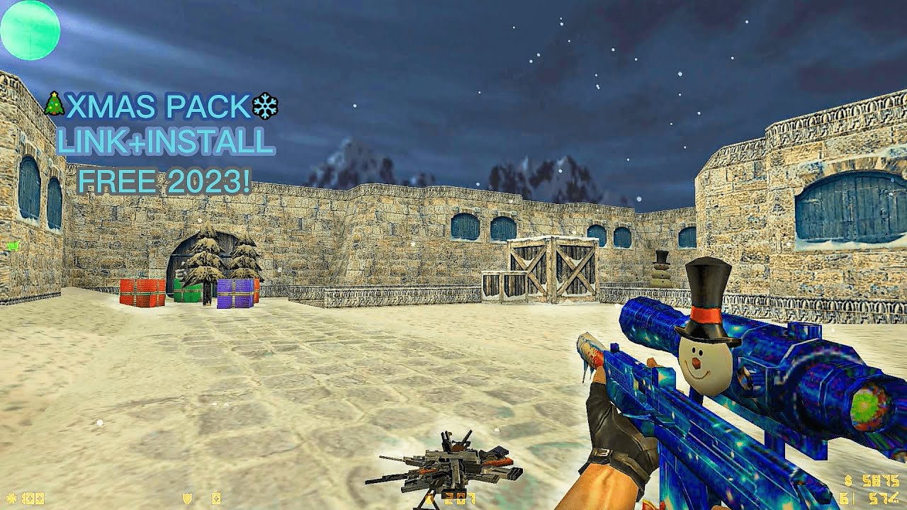 🎄Counter-Strike 1.6: Weapon Skin Pack |#18| Christmas Pack [XMAS ️ ...