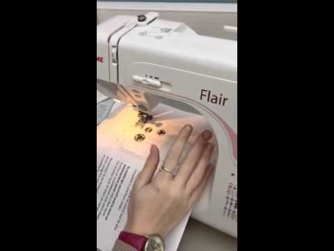 Sewing Machine Driving Test - YouTube