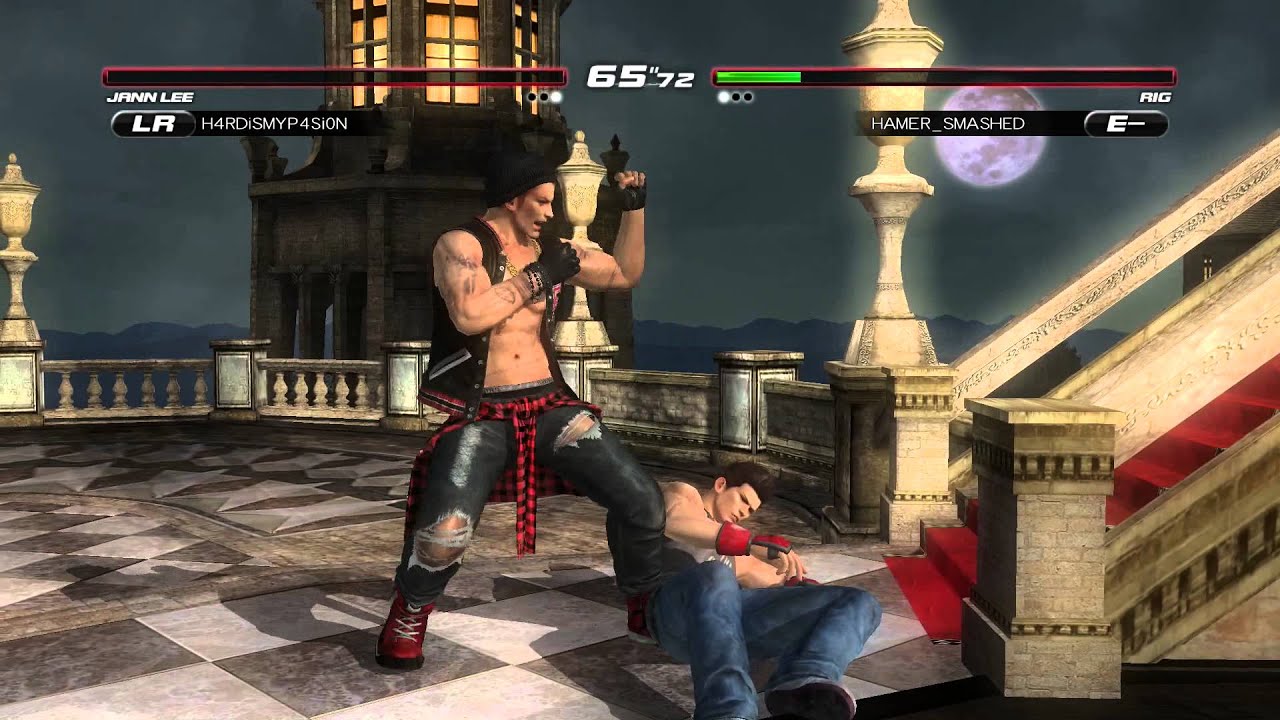 DOA5LR (PS4) - Jann Lee Vs Rig [1080p - 60fps] - YouTube
