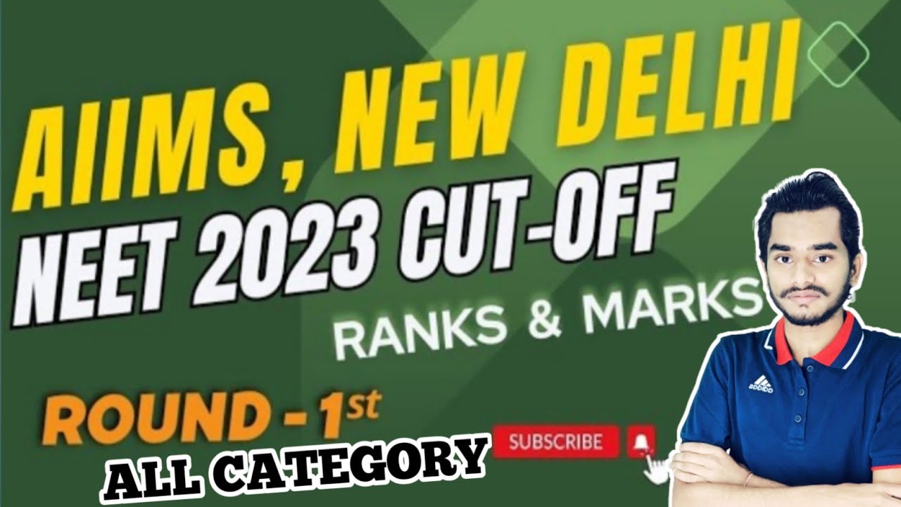 🔴AIIMS DELHI CUT-OFF 2023 | AIIMS DELHI cut off 2023 category wise ...