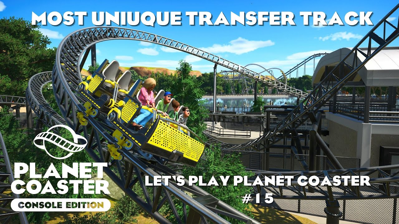 Most Unique Transfer Track/Let's Play Planet Coaster #15(Three Towers ...