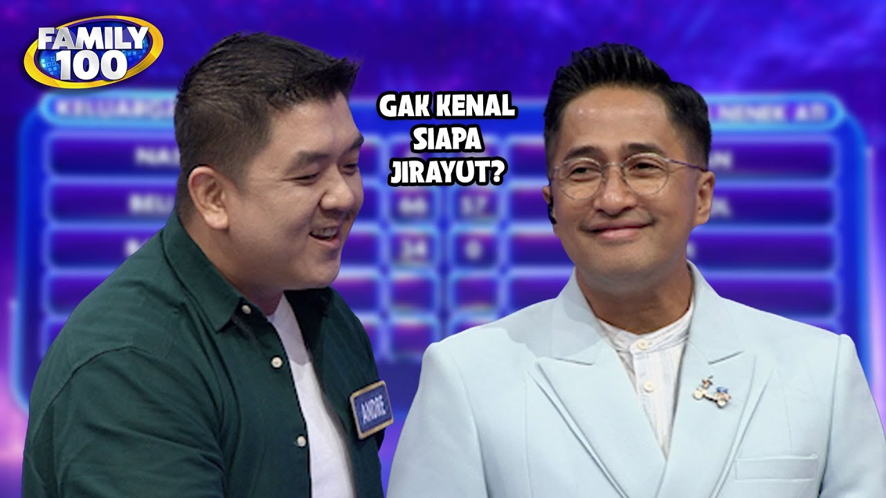 Andre Gak Tau Jirayut! Irfan Sampai Telpon Jirayut | FAMILY 100 - YouTube
