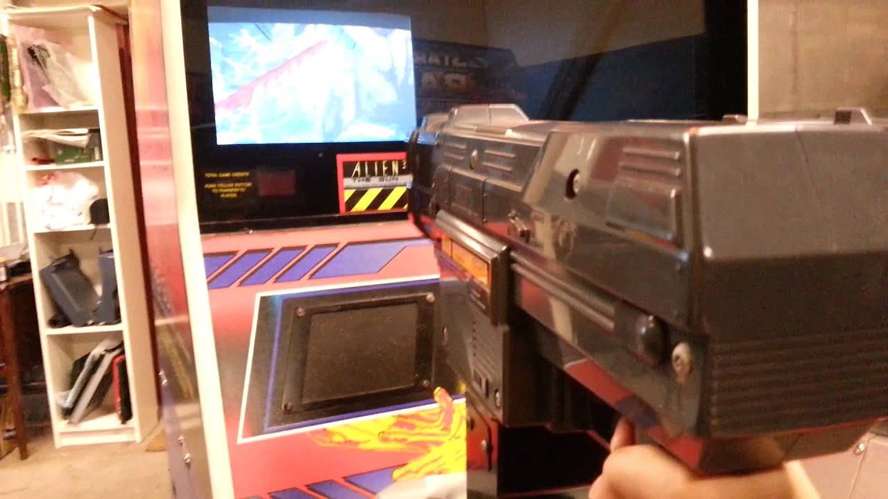 Alien 3 the gun arcade cabinet - YouTube
