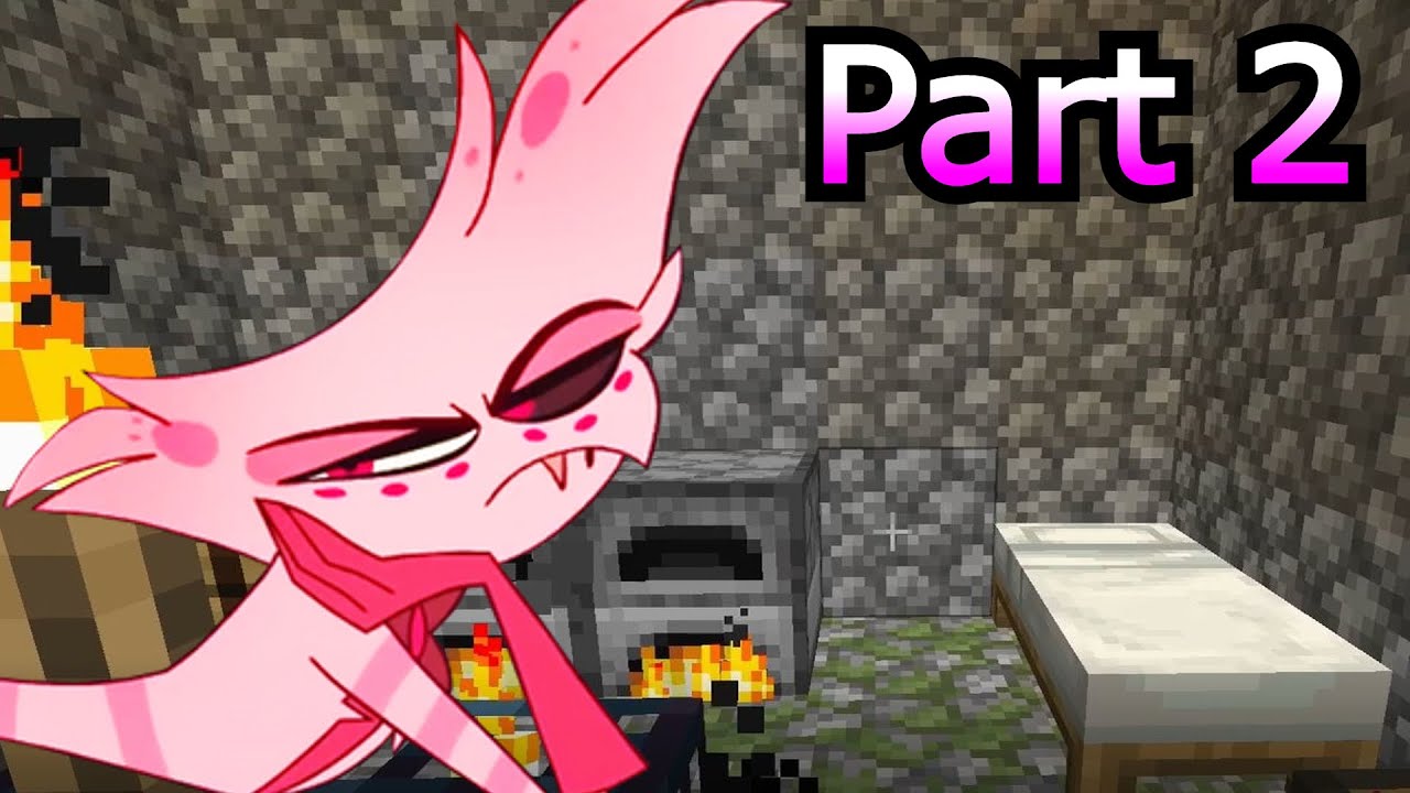 Home Sweet Temporary Home | Angel Dust plays Minecraft S1:E2 - YouTube