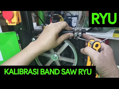 KALIBRASI BANDSAW RYU TYPE RBS8 - YouTube