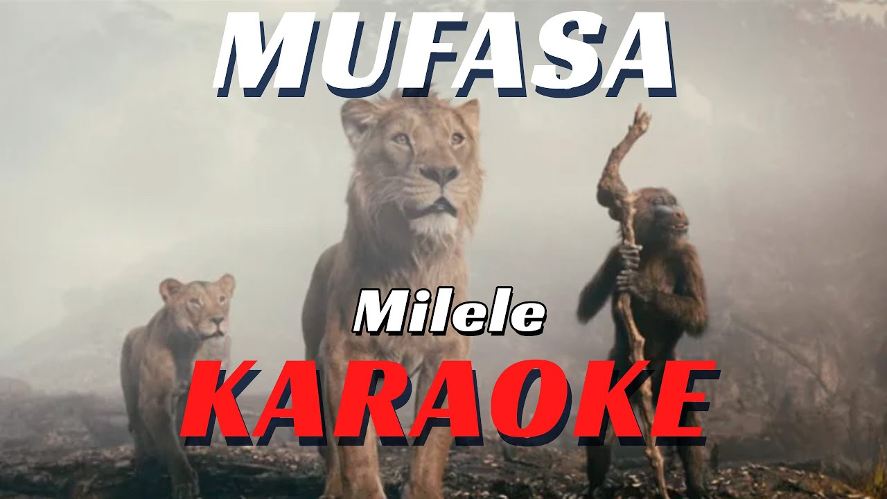 Mufasa (O Rei Leão) - Milele KARAOKE - YouTube