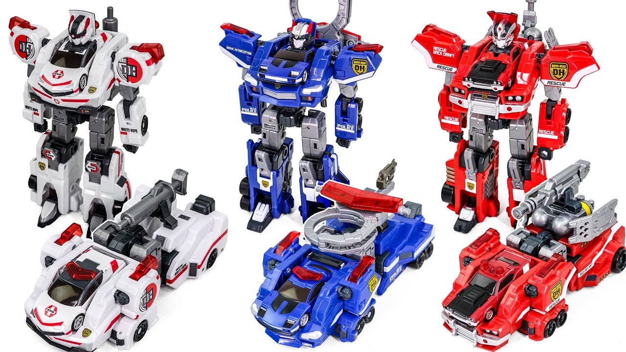 Tomica Hyper Rescue DRIVE DEAD Fire Rescue Ambulance Police Car ...