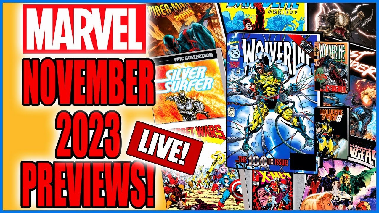 Marvel Comics Previews November 2023 | Omnibus | Epic Collections ...